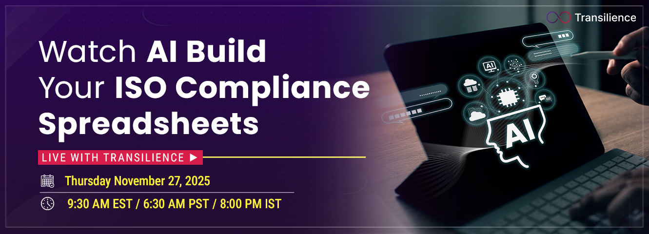 Watch AI Build Your ISO Compliance Spreadsheets | Live with ...